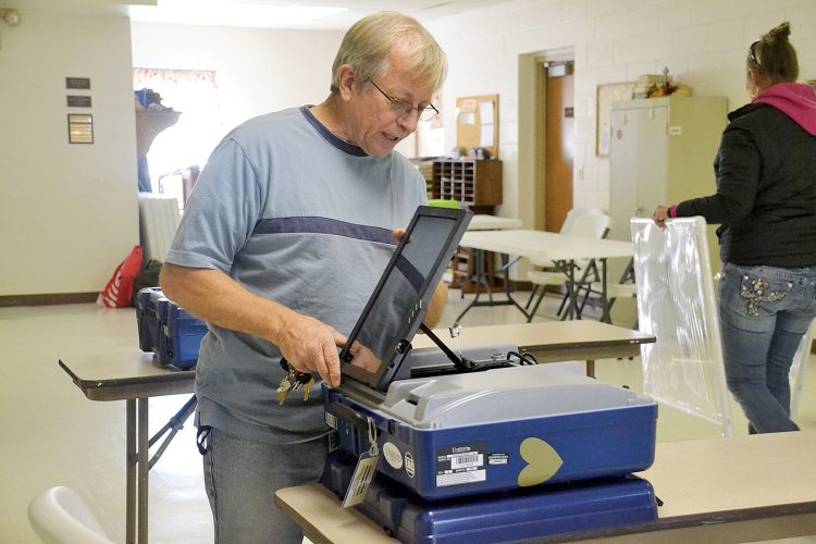 Polling places set up, ready for Election Day | News, Sports, Jobs ...